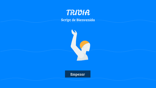 trivia script de bienvenida | Genially