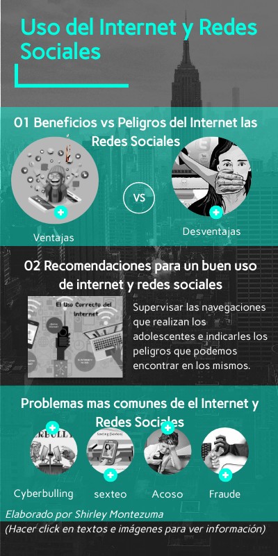 INFOGRAFIA USO DEL INTERNET Y REDES SOCIALES | Genially