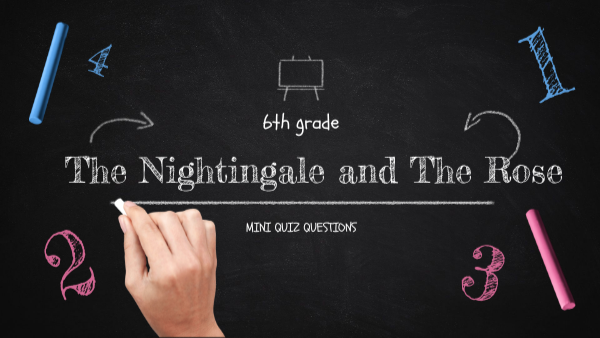 The Nightingale and The Rose questions