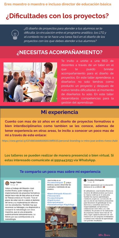 Taller para el diseño de proyectos | Genially