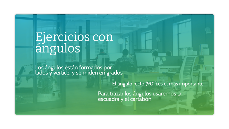 EJERCICIOS CON ÁNGULOS | Genially