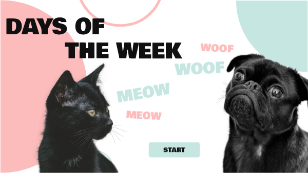 Days of week | Genially