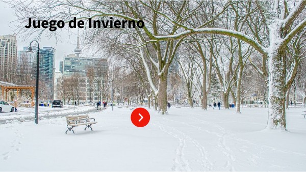 juego de invierno