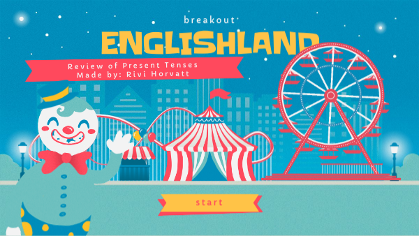 breakout room present tenses review | Genially