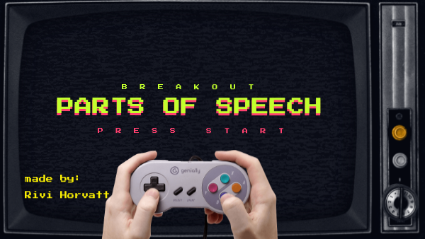 parts of speech | Genially