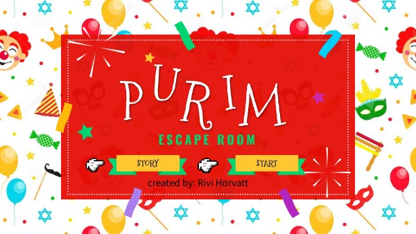 PURIM ESCAPE ROOM | Genially