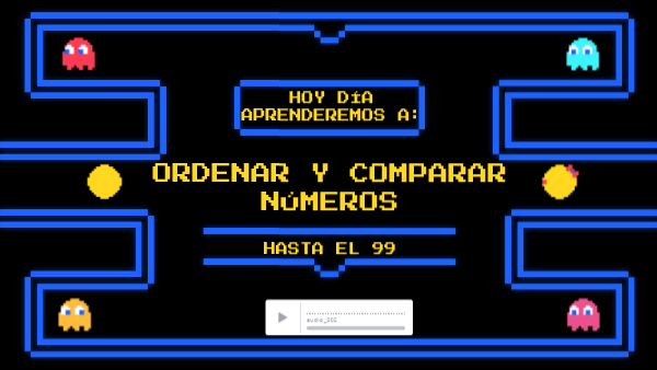 Comparar y ordenar números hasta el 99 | Genially