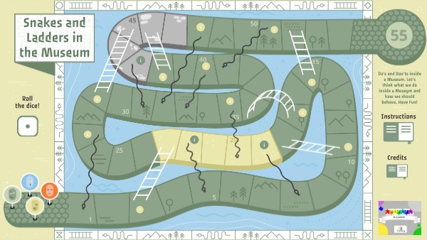 SNAKES AND LADDERS in the Museum | Genially