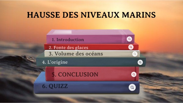 Dilatation des océans et hausse du niveau marin | Genially