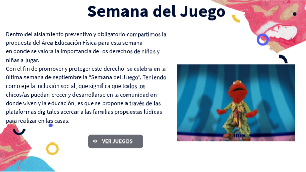 Semana del juego JIN C DE12 | Genially