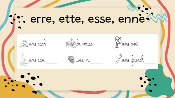 Erre, esse, ette, enne