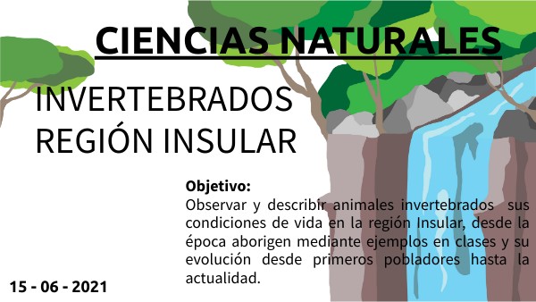 INVERTEBRADOS REGIÓN INSULAR ALFONSO | Genially