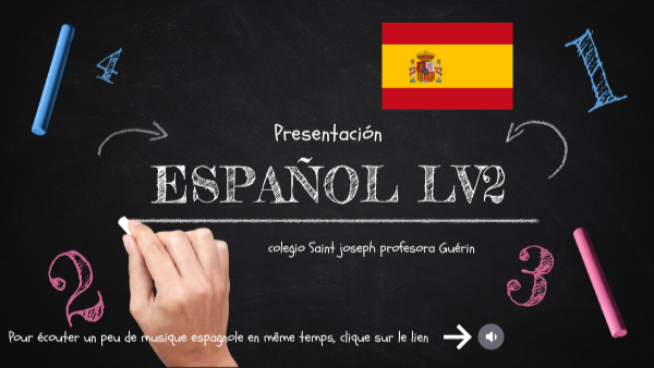 présentation LV2 6ème Espagnol | Genially