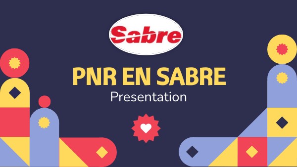 PNR - SABRE | Genially