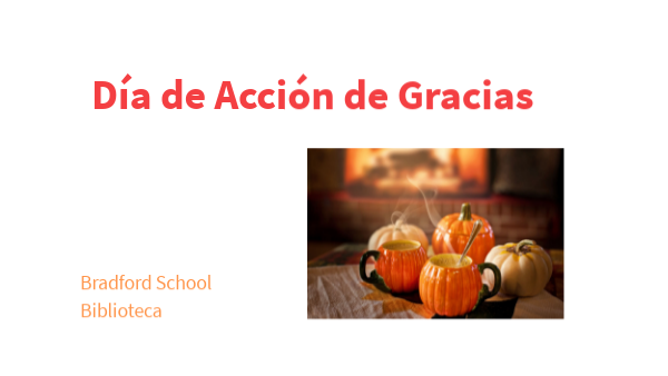 Día de Acción de Gracias | Genially