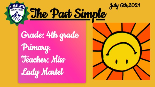 The Past Simple(4th grade) | Genially