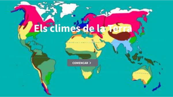 Els climes de la Terra.
