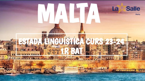 VIATGE MALTA 1r BATX