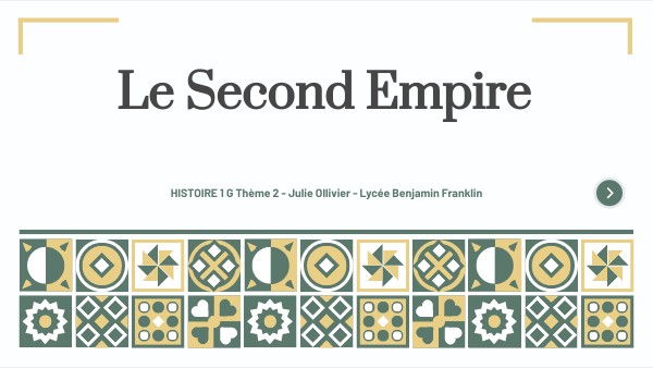 Second Empire Etude de documents | Genially