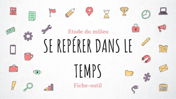 Fiche-outil se repérer dans le temps EDM | Genially