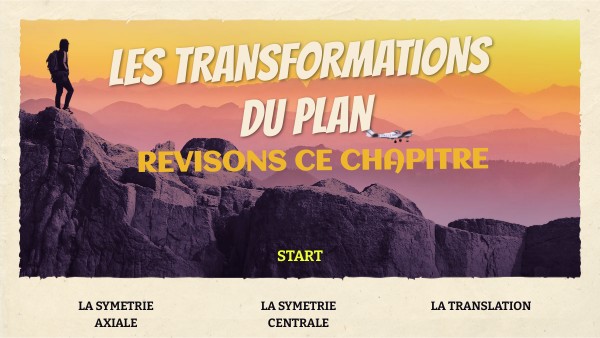 TRANSFORMATIONS DU PLAN | Genially