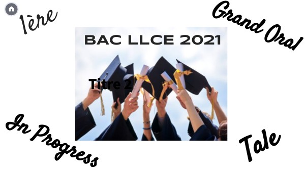 LLCE 2021 | Genially