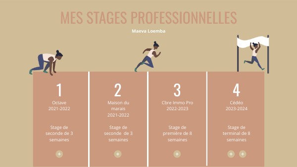 Mes stages professionnelles | Genially