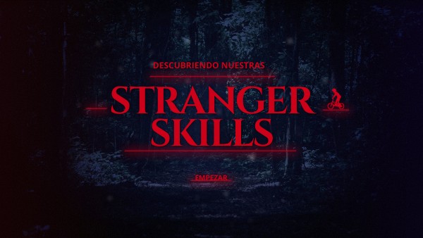 stranger skills GPS | Genially