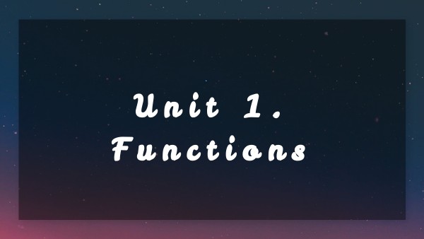 Functions 9° | Genially