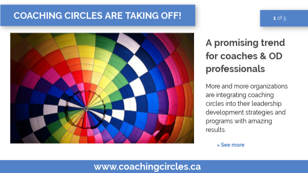 Coaching Circles are taking off