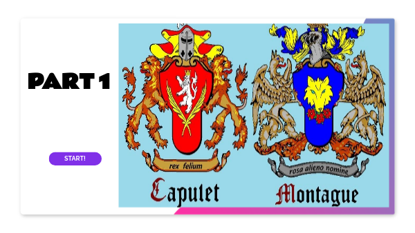 ROMEO AND JULIET Part 1 | Genially