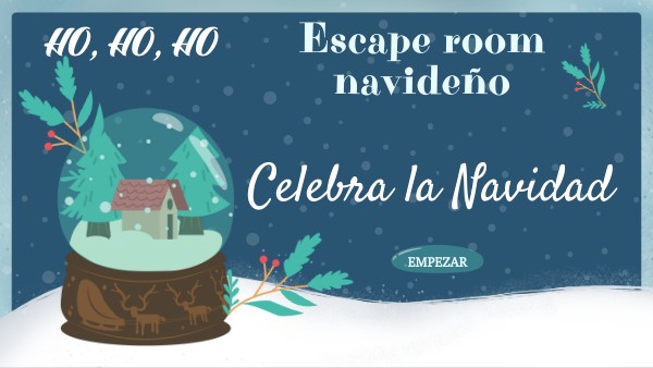ESCAPE ROOM NAVIDEÑO | Genially