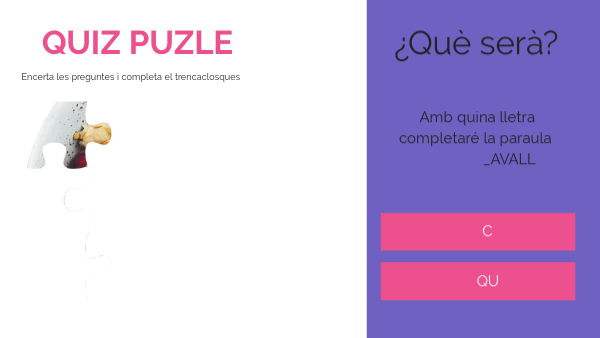 Ortografia C, QU 3r Primaria