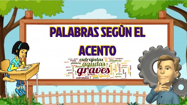 PALABRAS SEGÙN LA UBICACIÒN DEL ACENTO