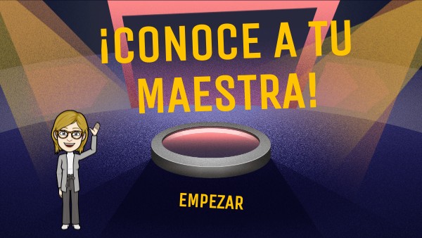 ¿Conoces a tu profesora?