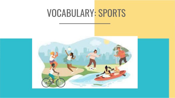 VOCABULARY: SPORTS | Genially
