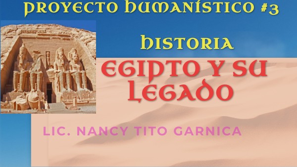 SEMANA 17 EGIPTO