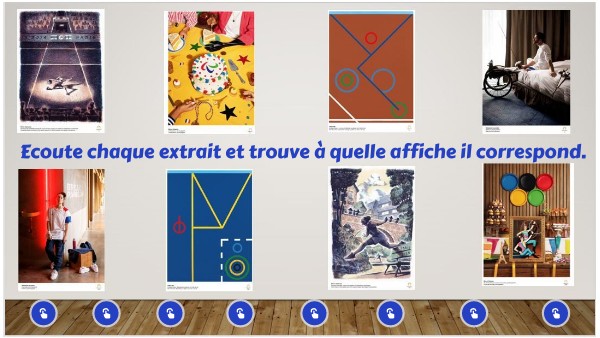 Activité affiches JO 2024 | Genially