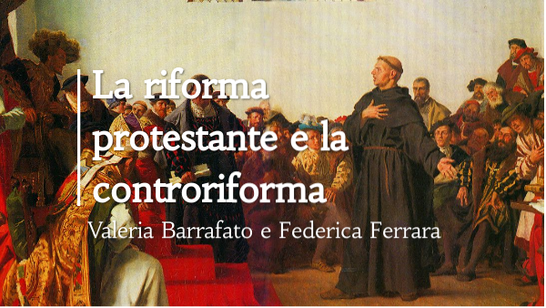 La Riforma Protestante