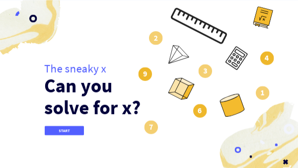 Basic equations quiz | Genially