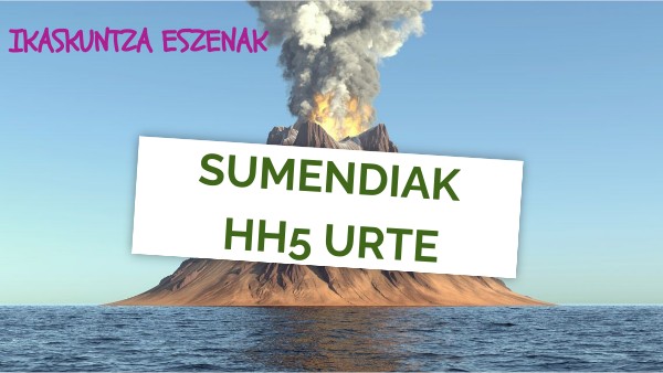 IKASKUNTZA ESZENAK SUMENDIAK