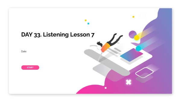 Listening template | Genially