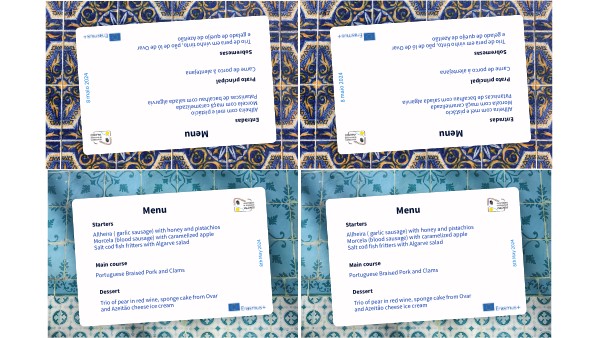 Menu Erasmus Maio 2024 | Genially