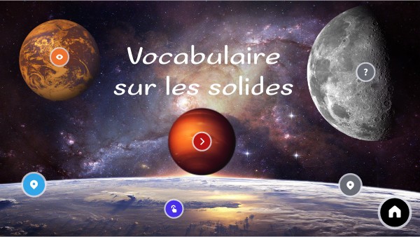 Espace - Vocabulaire | Genially