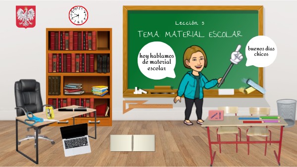 MATERIAL ESCOLAR | Genially