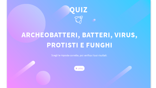 Domìni Archei, Batteri ed Eucarioti. I Virus | Genially