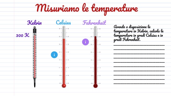 Misuriamo le temperature | Genially