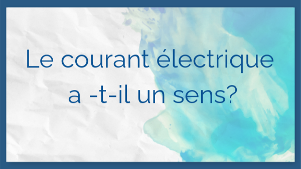 5ème sens du courant | Genially