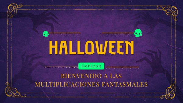 MULTIPLICACIONES HALLOWEEN | Genially