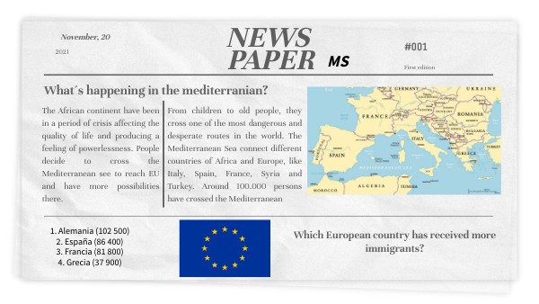 NEWSPAPER PRESENTATION